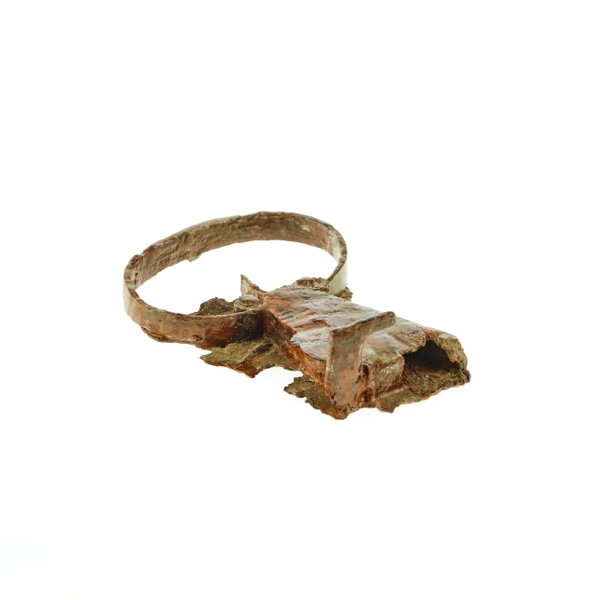 Snap lock, spring mechanism exposed by rust