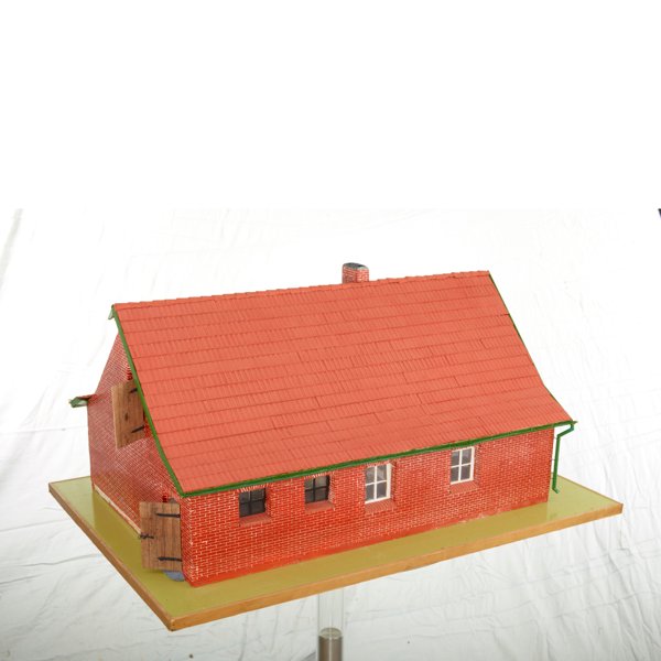 Model of a "new farm house"