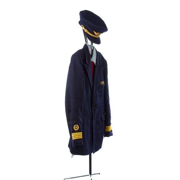 Uniform eines Flugkapitäns der INTERFLUG Betriebsabteilung Agrarflug (DDR)