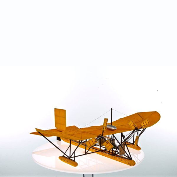Model of the first German hydroplane