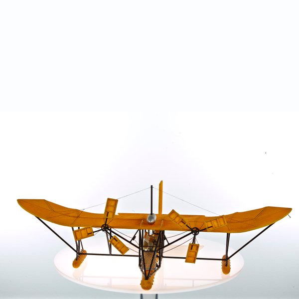 Model of the first German hydroplane