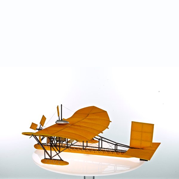 Model of the first German hydroplane