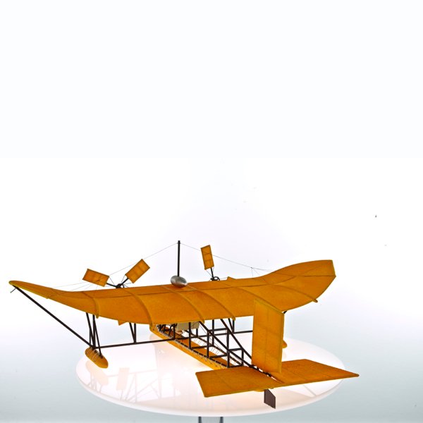 Model of the first German hydroplane
