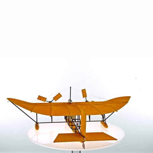 Model of the first German hydroplane