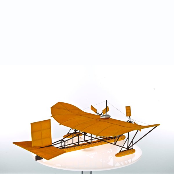 Model of the first German hydroplane