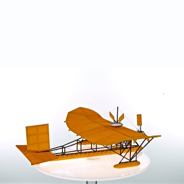 Model of the first German hydroplane