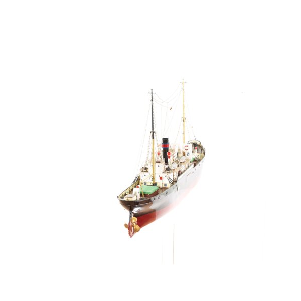 Model of VORWÄRTS steam ship, ex GRETE CORDS (1903); ex JOHANN AHRENS ...