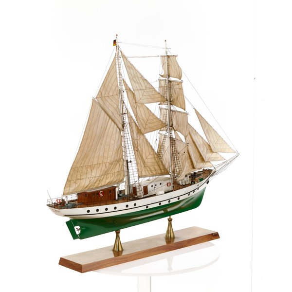 Model of the WILHELM PIECK training sailing ship