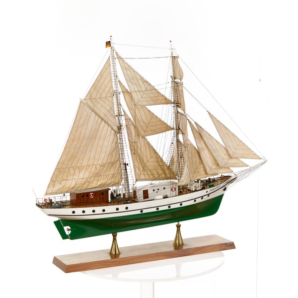 Model of the WILHELM PIECK training sailing ship