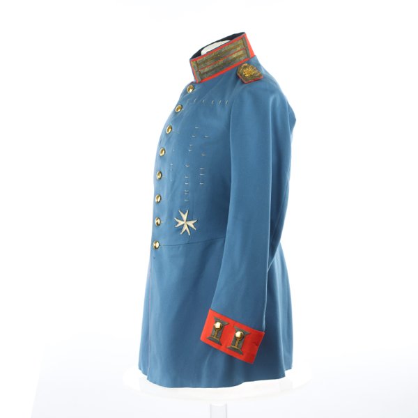 Waffenrock (Modell 1895) von Großherzog Friedrich Franz IV. als General ...