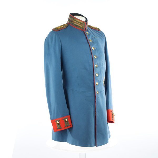 Waffenrock (Modell 1895) von Großherzog Friedrich Franz IV. als General ...