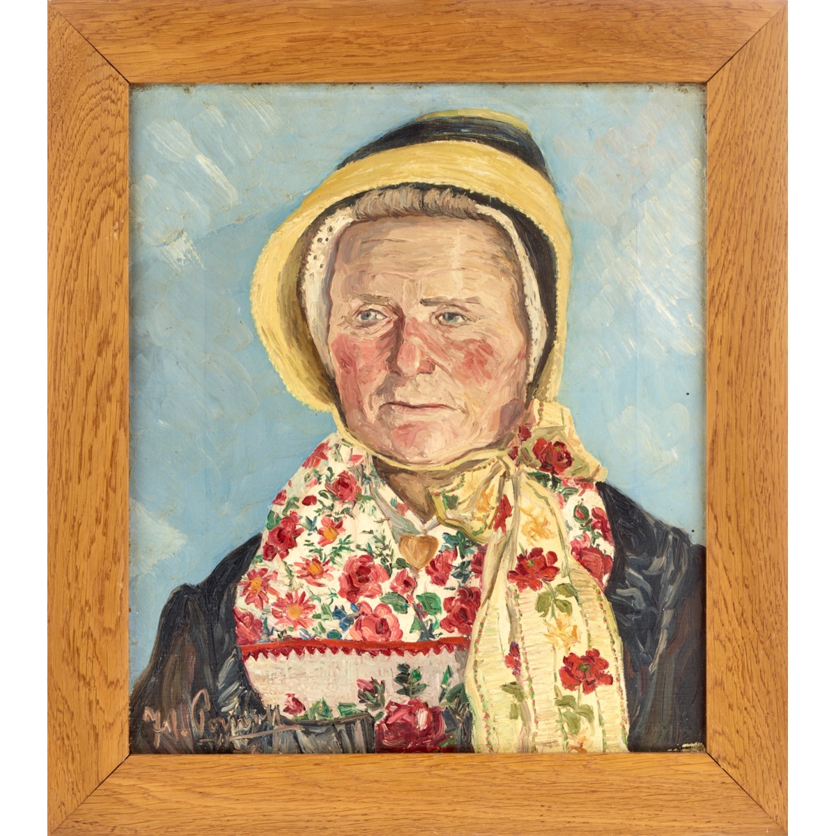 Hans Porwoll: Mönchguterin "Frau Maria Kliesow aus Mariendorf"