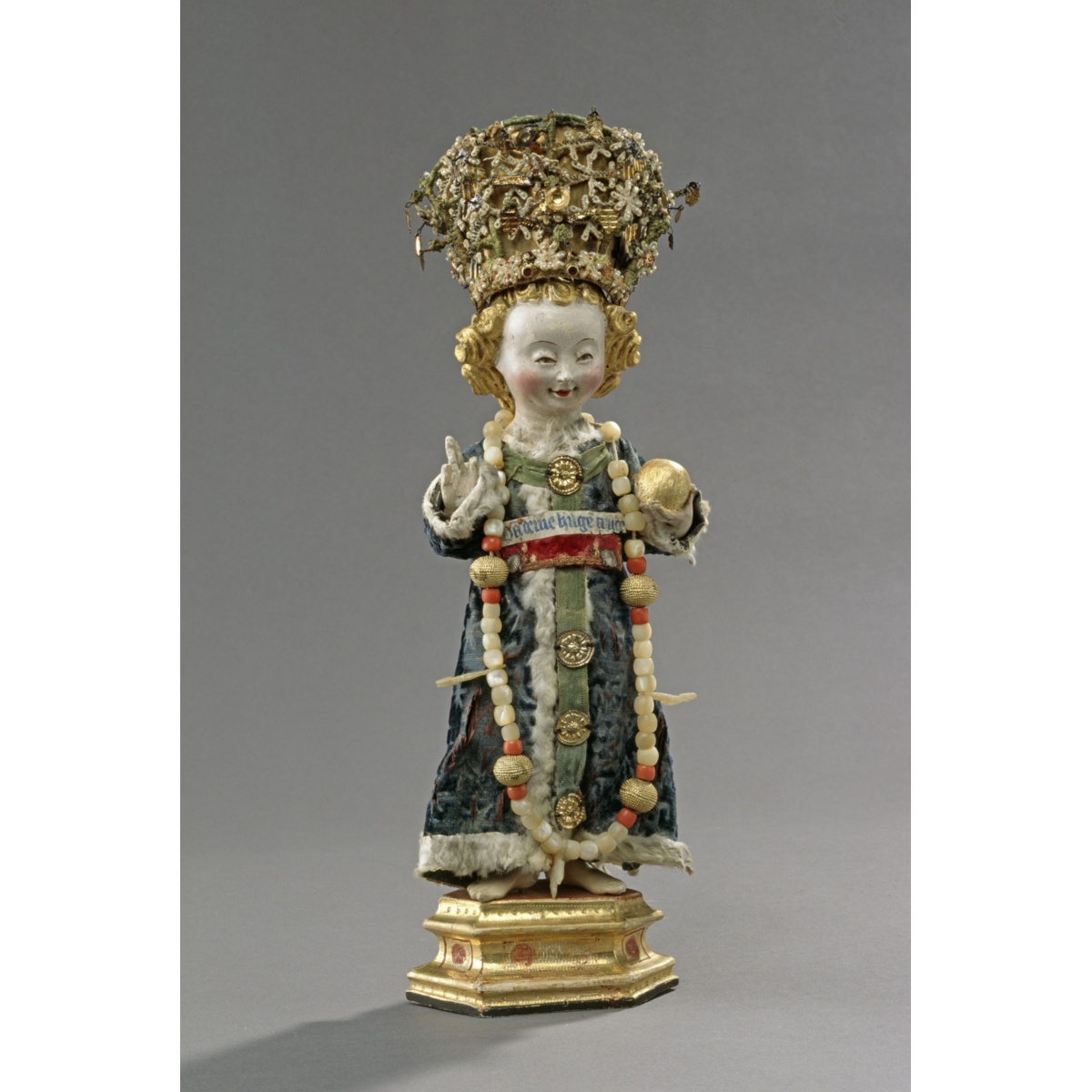 Christ Child with glistening crown