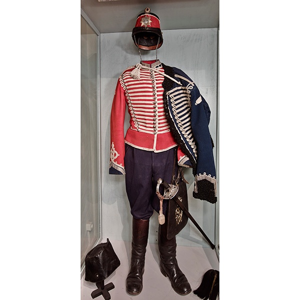 Uniform of the rural police officer Georg Woisin